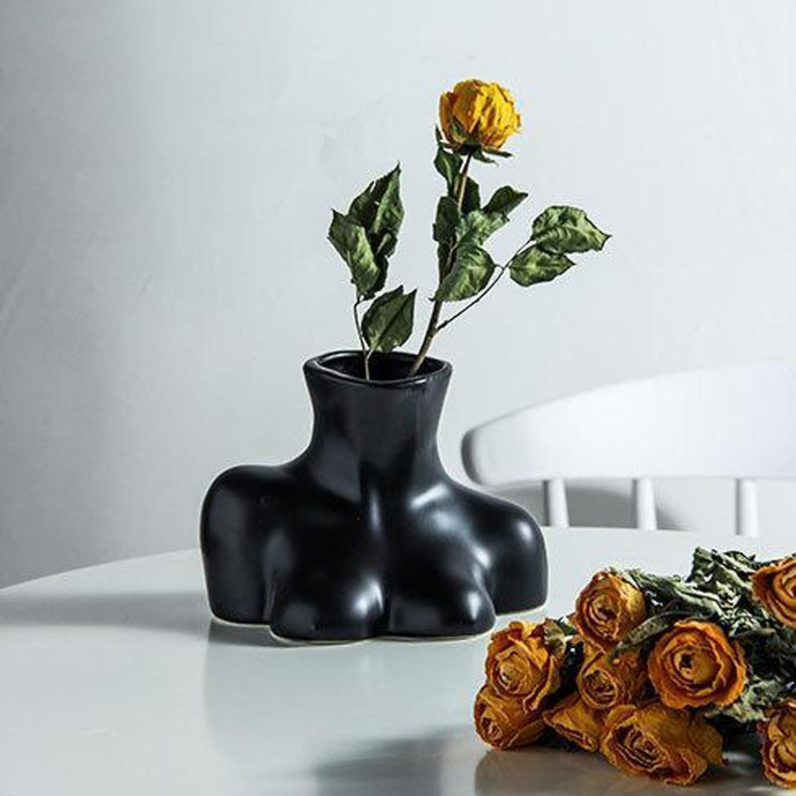 Body Flower Vase,Body Vase, Boho Vases for Flowers, Chic Vase, Boho ...