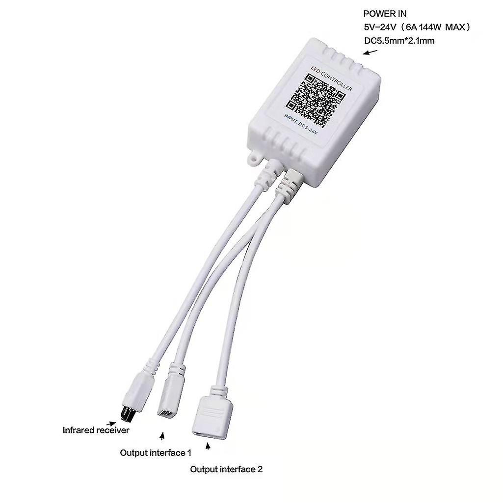 Lights Controller,controller Rgb Light Controller + Infrared Remote ...