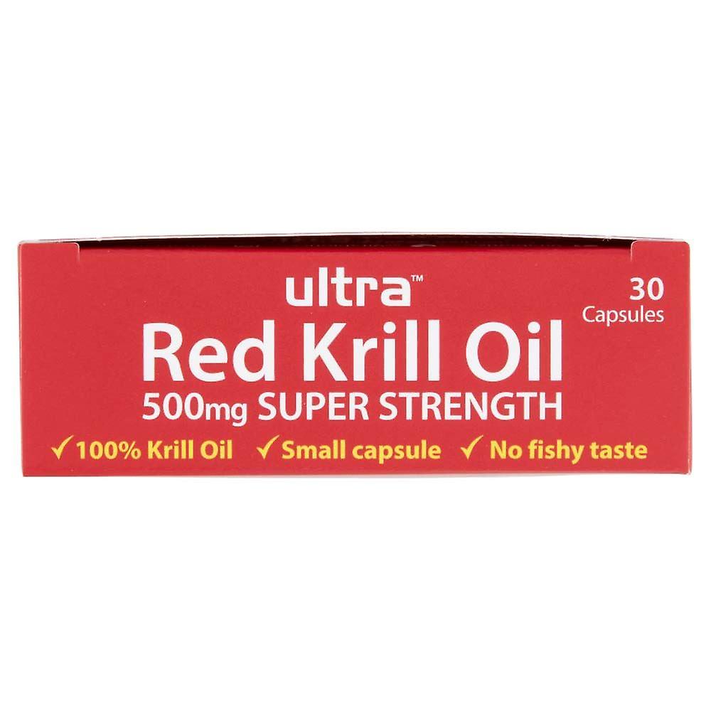 Vitabiotics Ultra Red Krill Oil 500mg - 30 Capsules | Fruugo UK