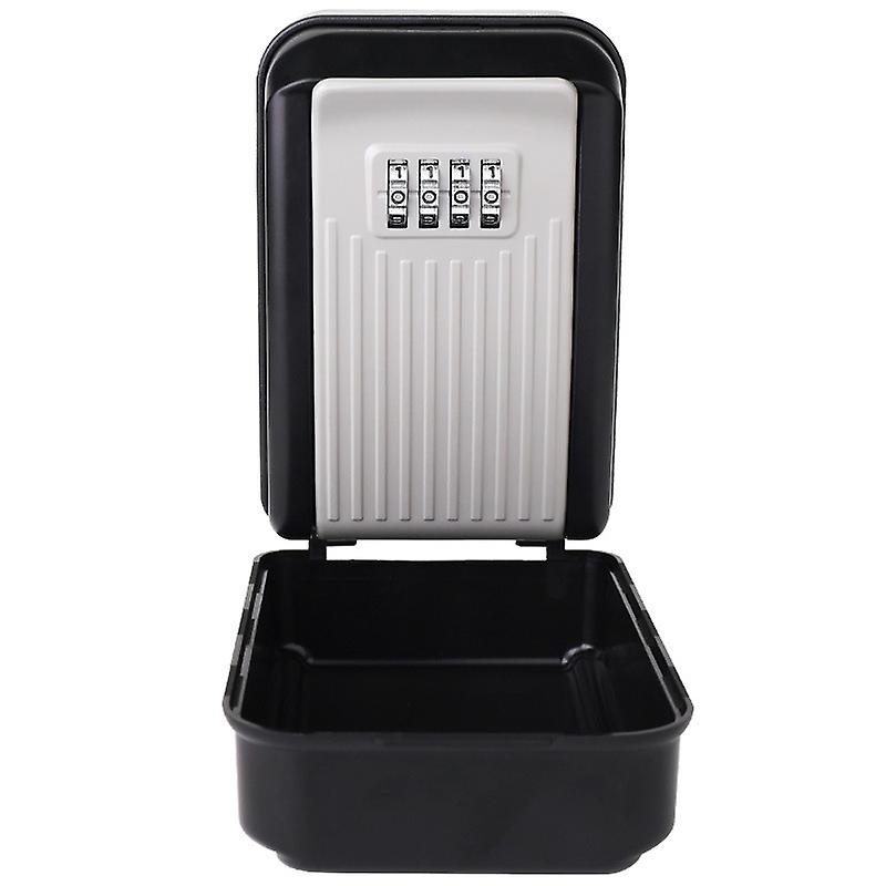 Key Safe Wall Mounted, Large Key Box Outdoor 4 Digit Combination Key ...
