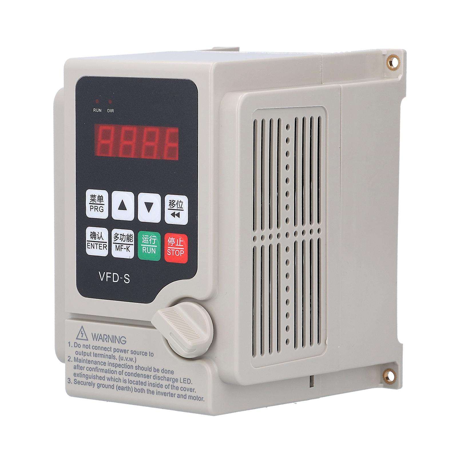 2.2kw 220V Single Phase Input Variable Frequency Drive VFD - 3-Phase Output Frequency Converter ...