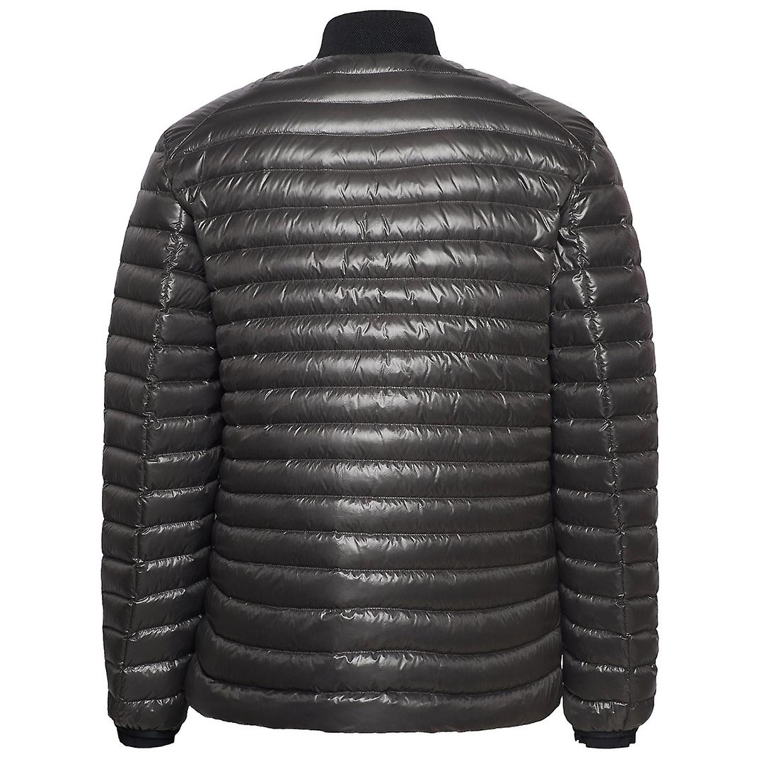 Belstaff Airframe Black Shiny Down Filled Jacket | Fruugo UK