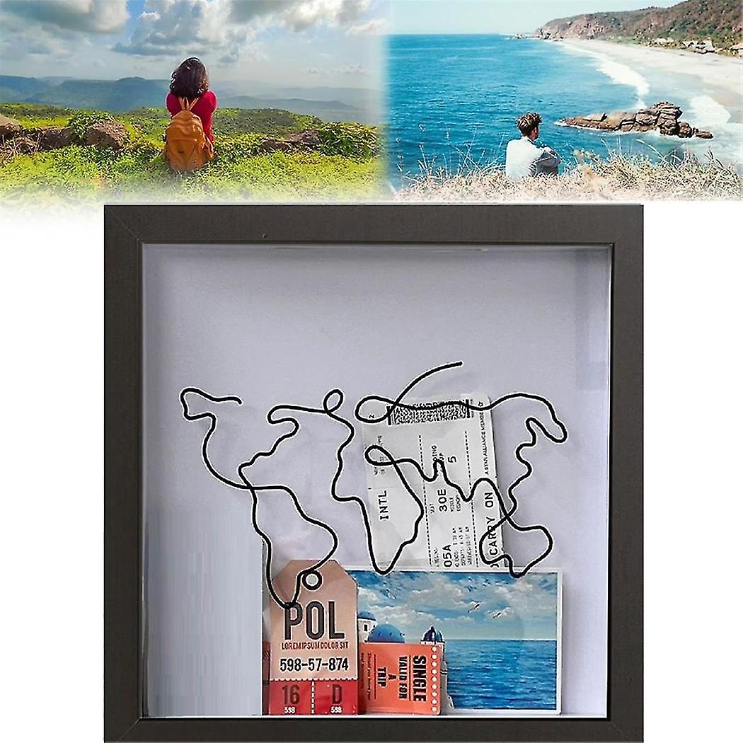 Shadow Box Picture Frame For Wall And Tabletop Display-ticket Stubs ...