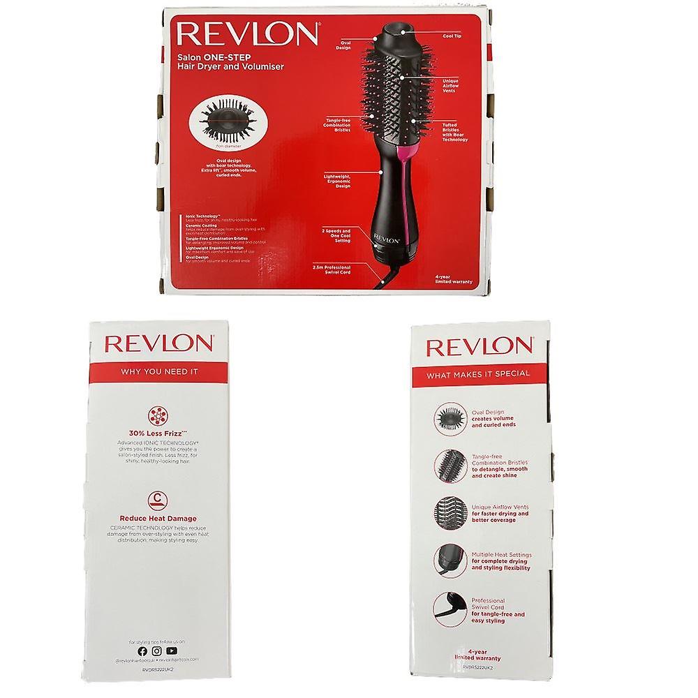 REVLON Pro Collection Salon One Step Hair Dryer and Volumiser - DR5222 ...