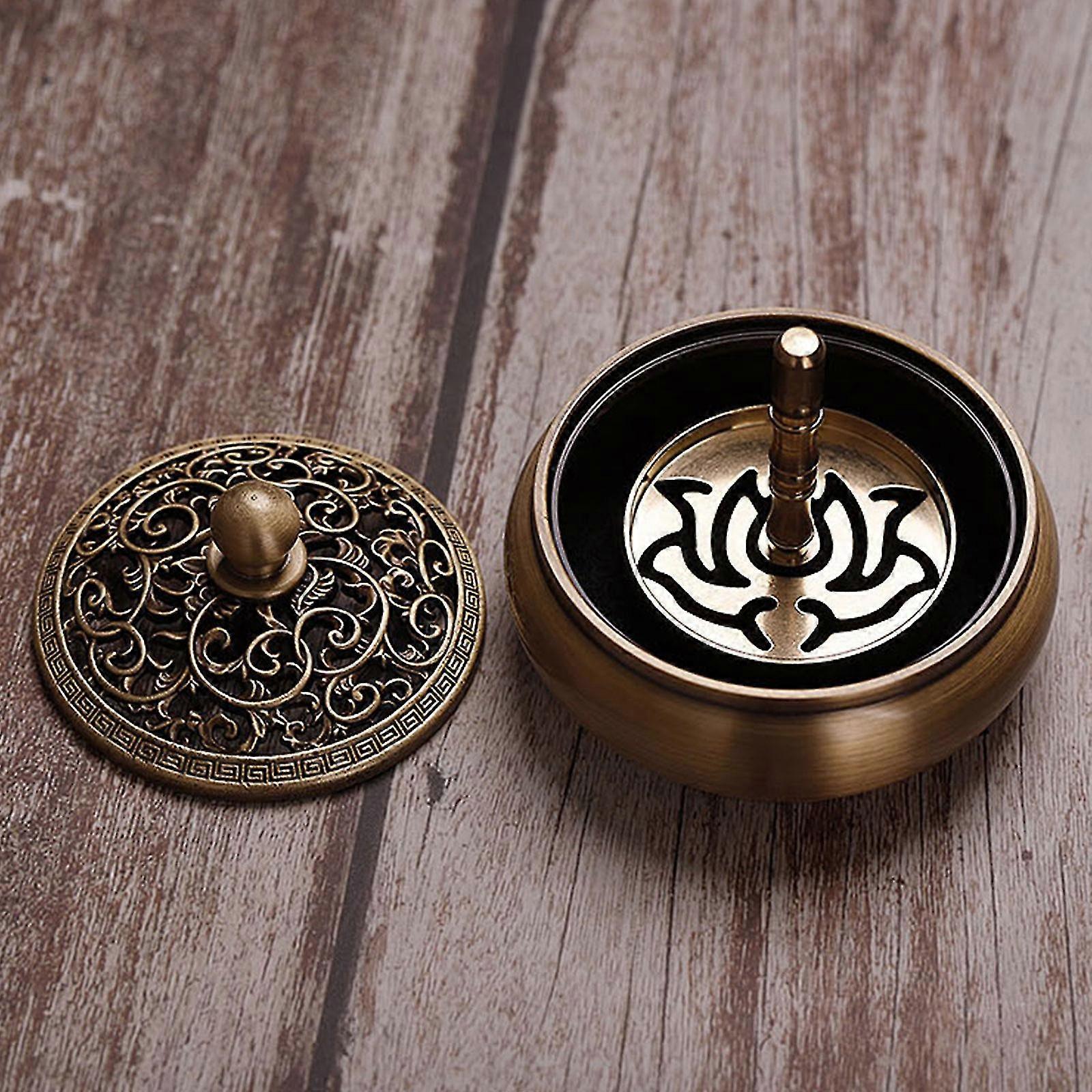 Pure Copper Incense Powder Burner Kit, 12 Pcsset Agarwood Incense ...