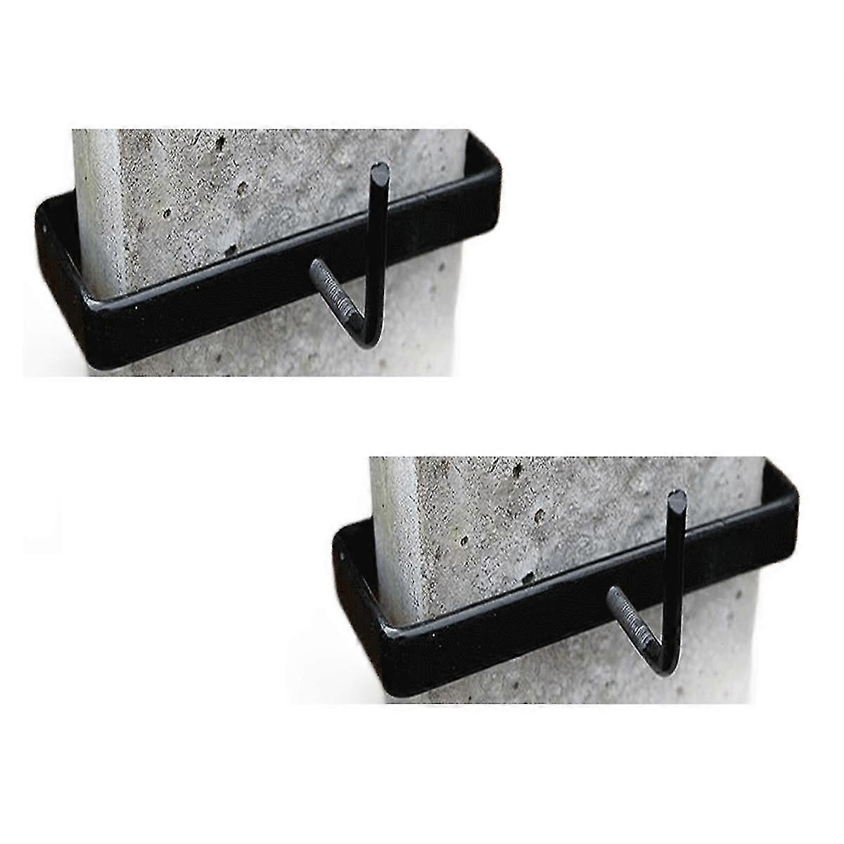 Heavy-Duty Concrete Column Clip Fence Column Metal Fixing Bracket is ...