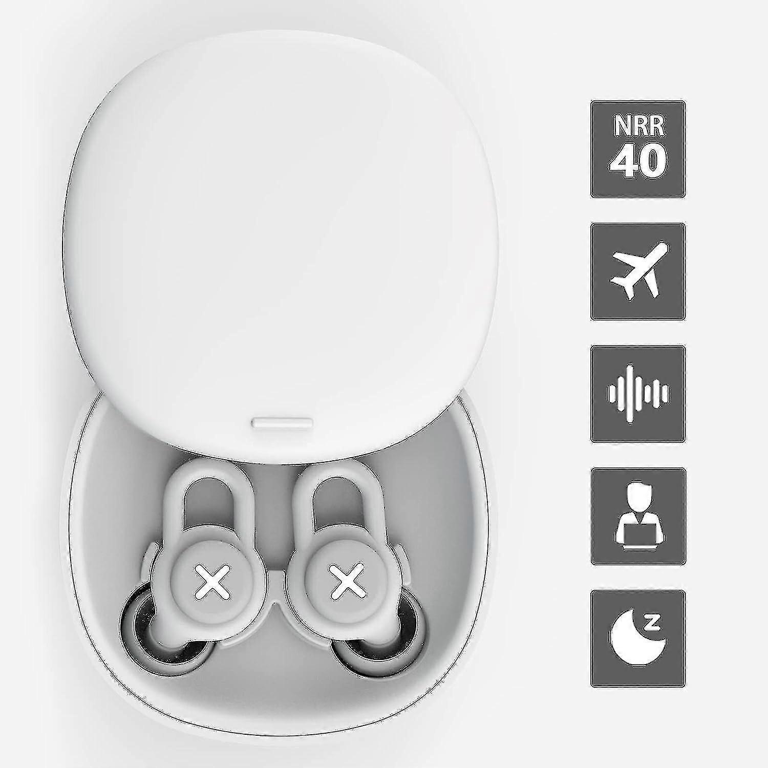 Ear Plug For 40db Noise Cancelling Earbuds, Soft Silicone Earplug For ...