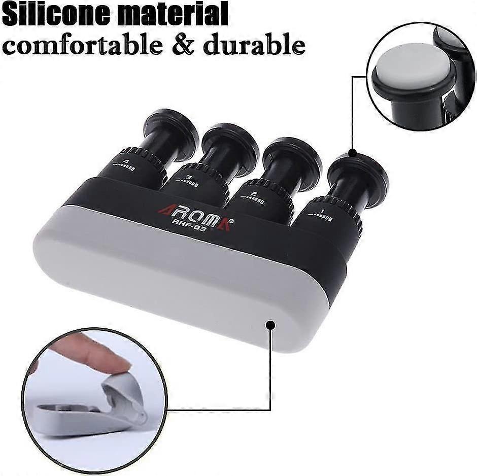 Finger Strengthener,4 Tension Adjustable Hand Grip Exerciser Ergonomic ...