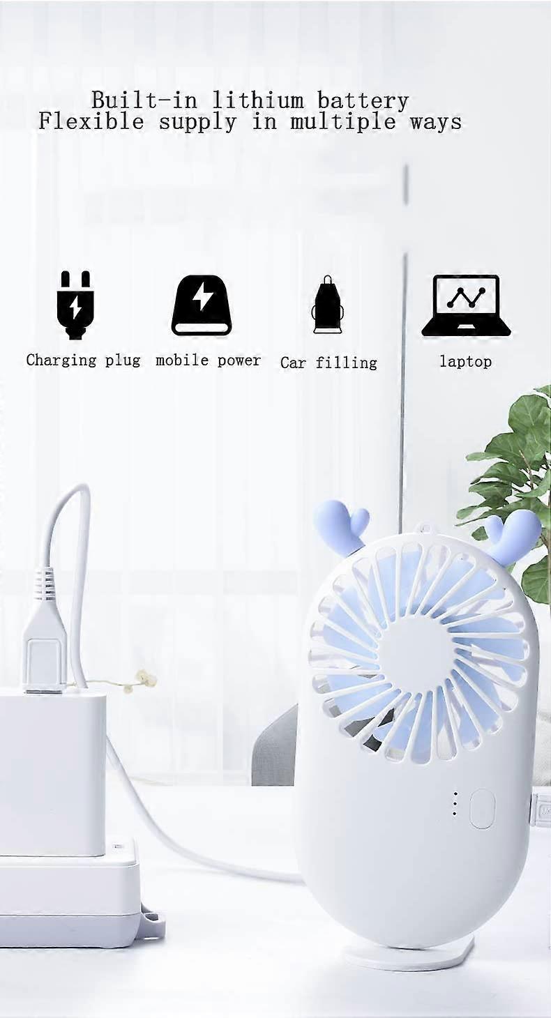 Portable Small Fan Mini Usb Handheld Fan Fan With Usb Rechargeable And ...