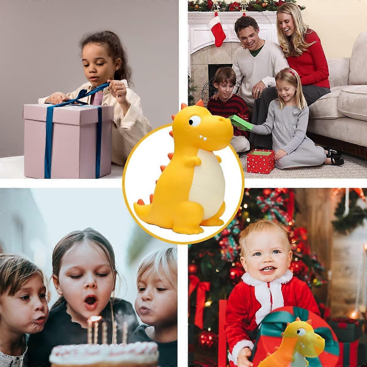 Dinosaur Piggy Bank for Kids,Large Dino Money Box for Boys and Girls as ...