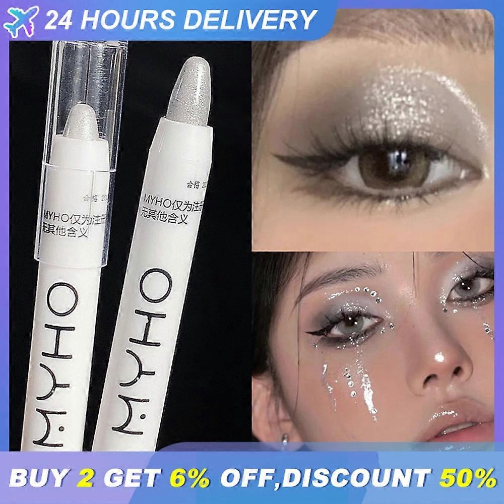 Highlighter Stick Cool Shimmer Shiny Pen 3 Color Eyes Makeup Glitter ...