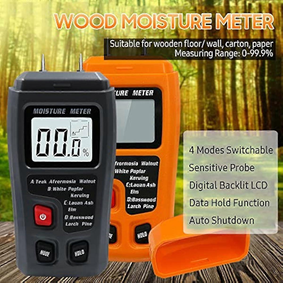 Digital Wood Moisture Meter Moisture Meter for Wood or Building ...