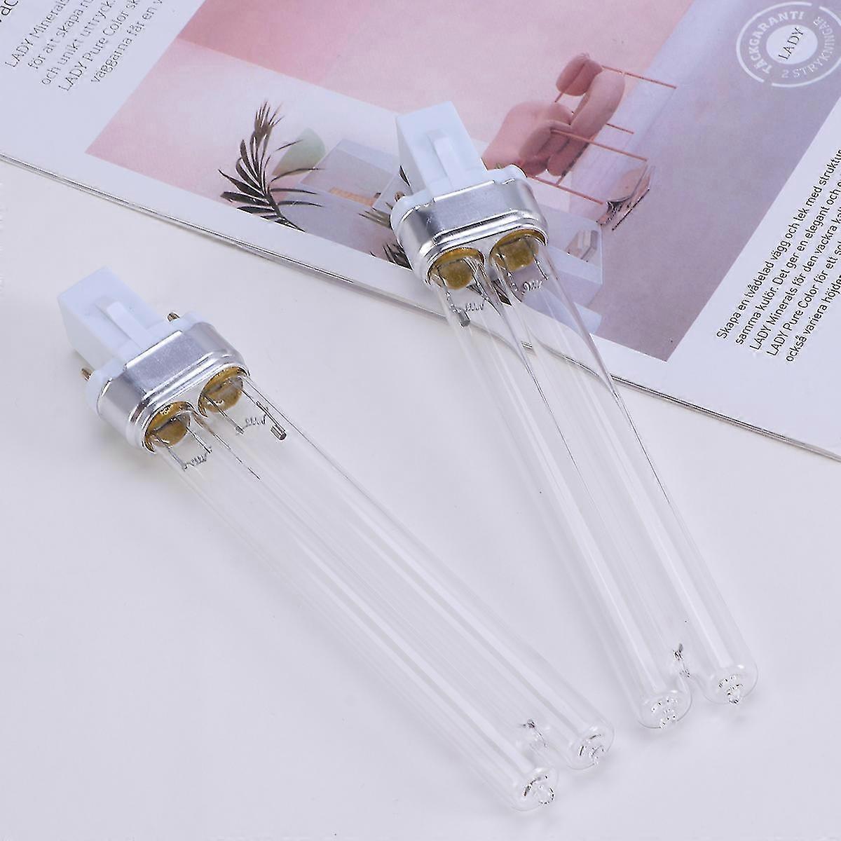 2pcs 11W Ultraviolet UV Disinfection Light Lamps UV Sterilization Light Bulbs for Sterilizer ...