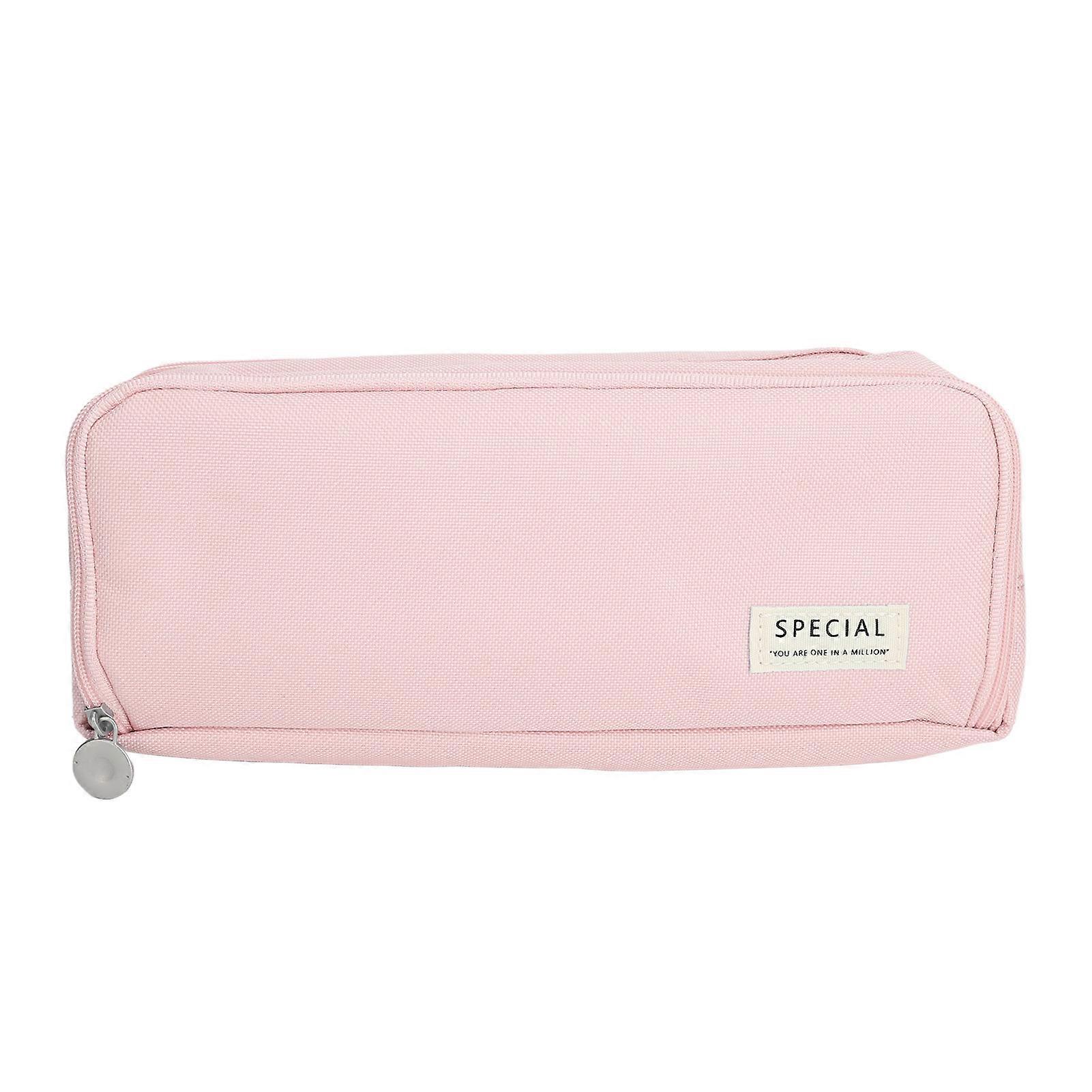 Pencil Case Multipurpose Large Capacity Pencil Bag Portable Canvas ...