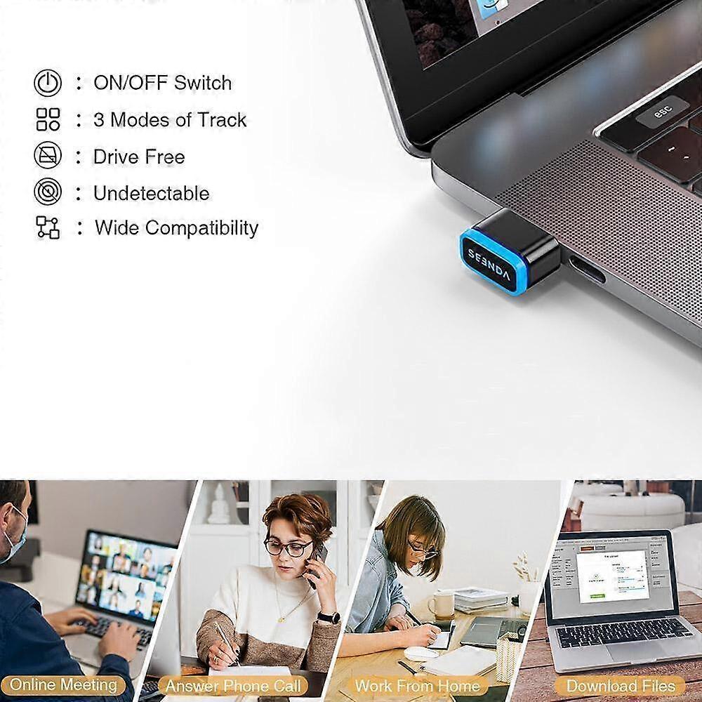 Undetectable Mouse Jiggler Shaker USB-Mouse Mover For Computer S H9W8 ...