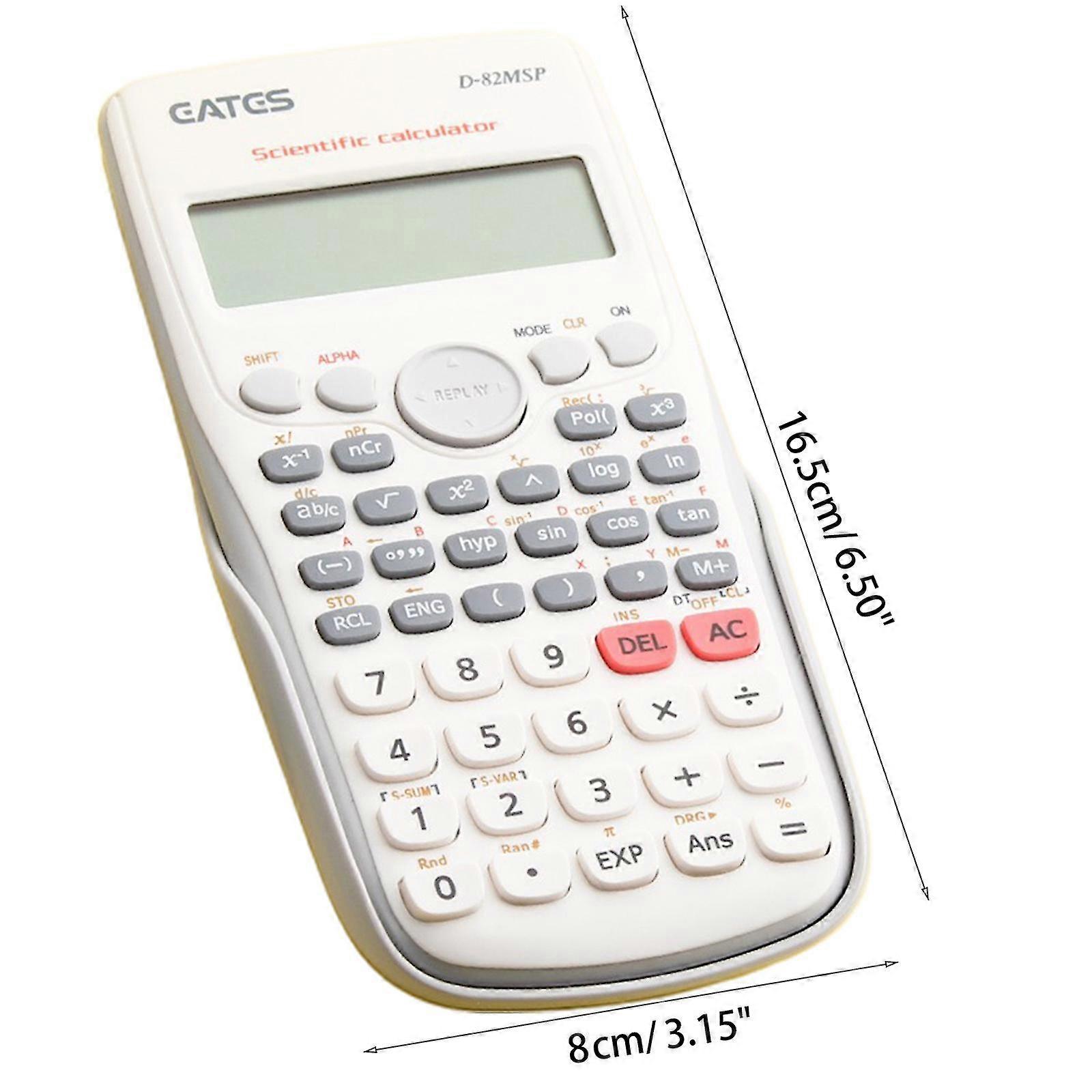 240 Functions Scientific Calculator 82MSP Students Mathematics Tool 2 ...