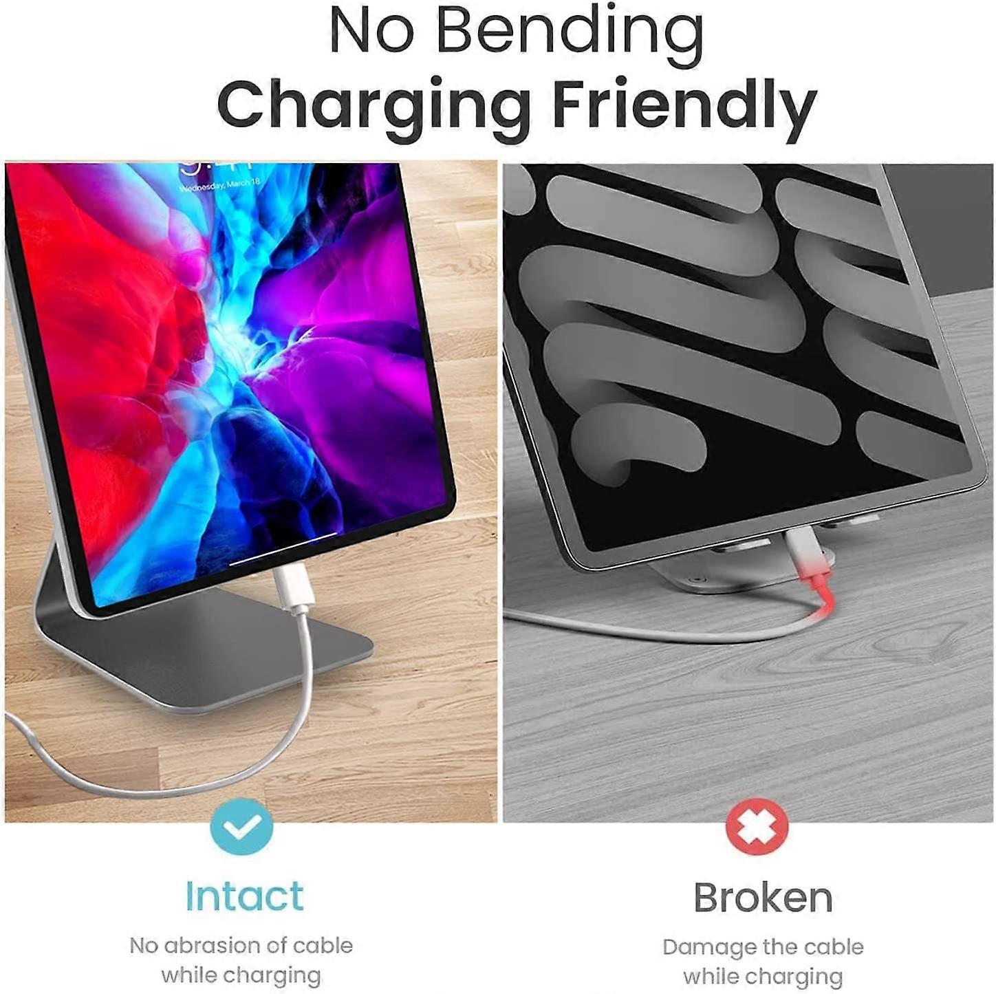 Magnetic Ipad Stand, Multi-Angle Rotatable Floating Magnetic Ipad Pro ...