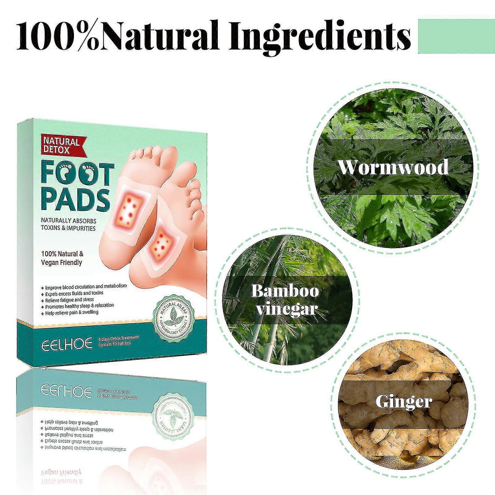 10/20 Pcs Detox Foot Patches, Detox Foot Pads, Detoxifying Foot Pads ...
