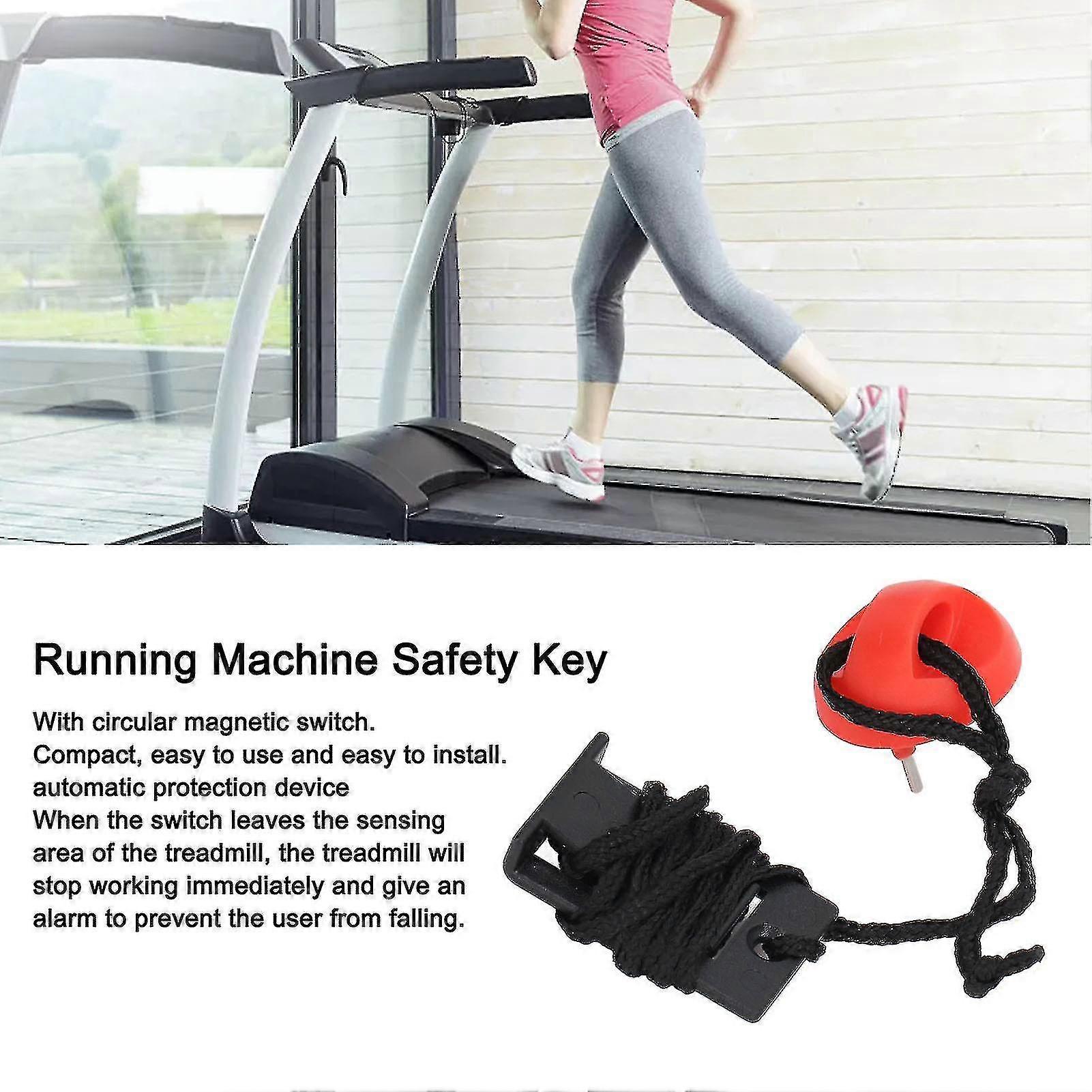 2pcs Universal Running Machine Safety Key Treadmill Magnetic Security ...