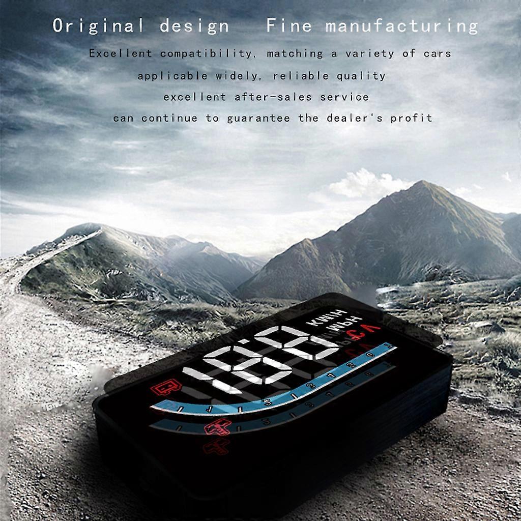 Easy-to-set Plug-and-play L1 Universal GPS Speedometer Head-up Display ...