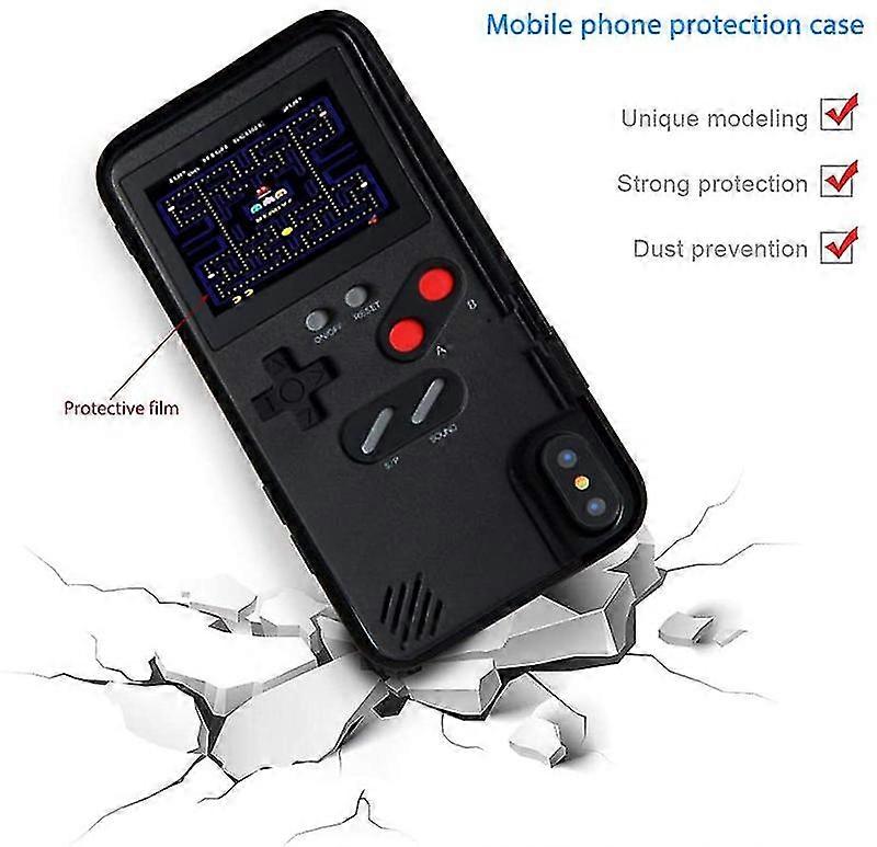 36 Classic Retro Reliver Stress Gameboy Phone Case For Iphone 13 14 Pro ...