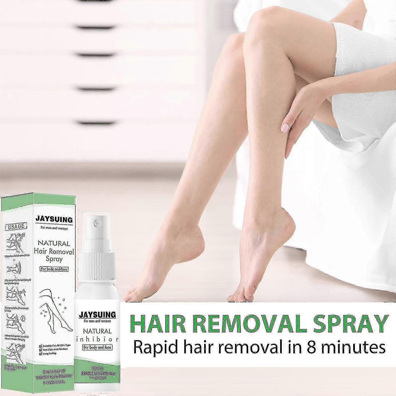 Jaysuing Hair Removal Spray Armpit Leg Hair Smooth and Delicate ...
