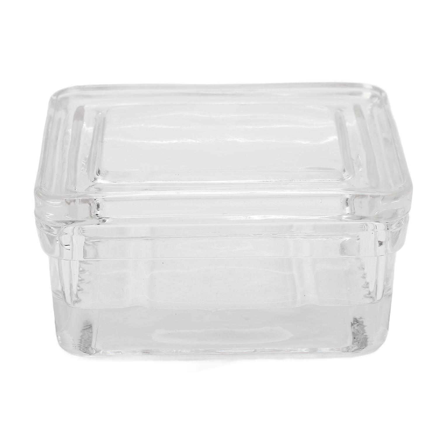 Glass Staining Jar with Lid Animal and Plant Specimens Slide Staining ...