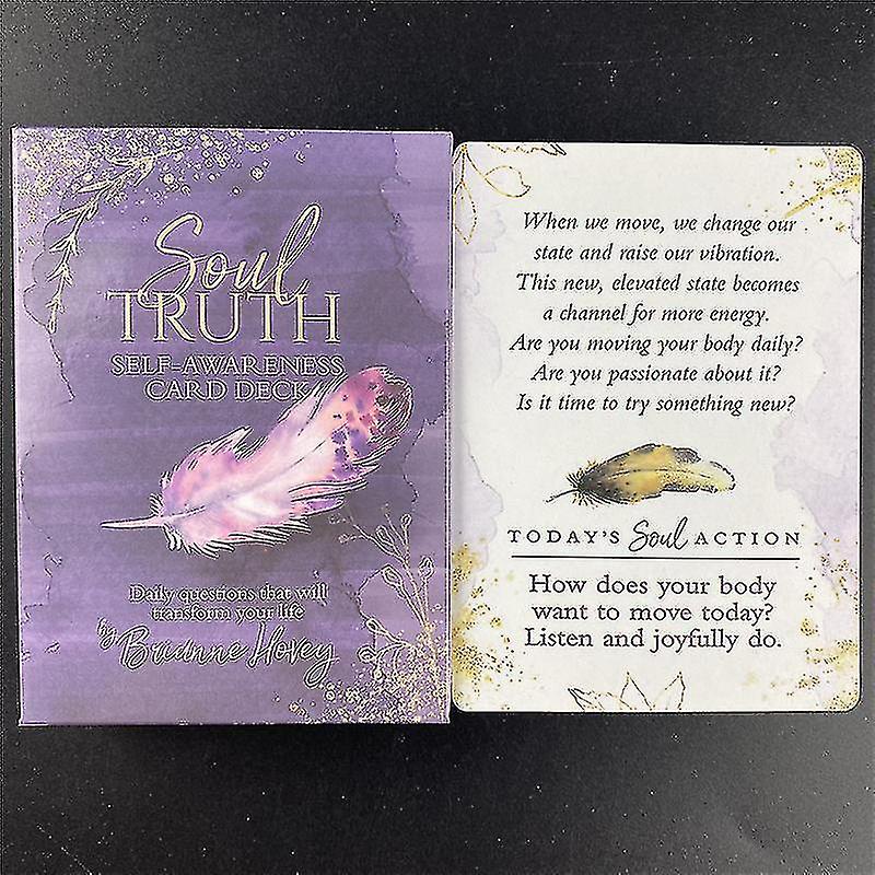 Soul Truth Self-awareness Card Deck Daily Questions That Will Transform ...