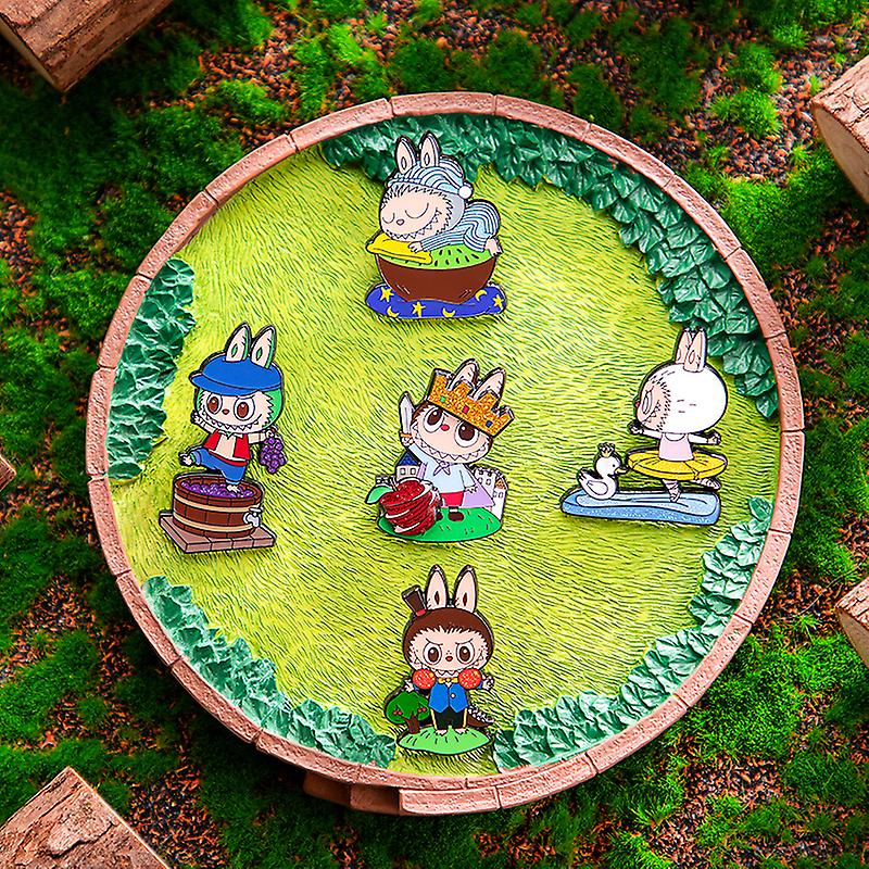 Pop Mart The Monsters Frukt Series-blind Box Badge Labubu Bursdag Gi ...
