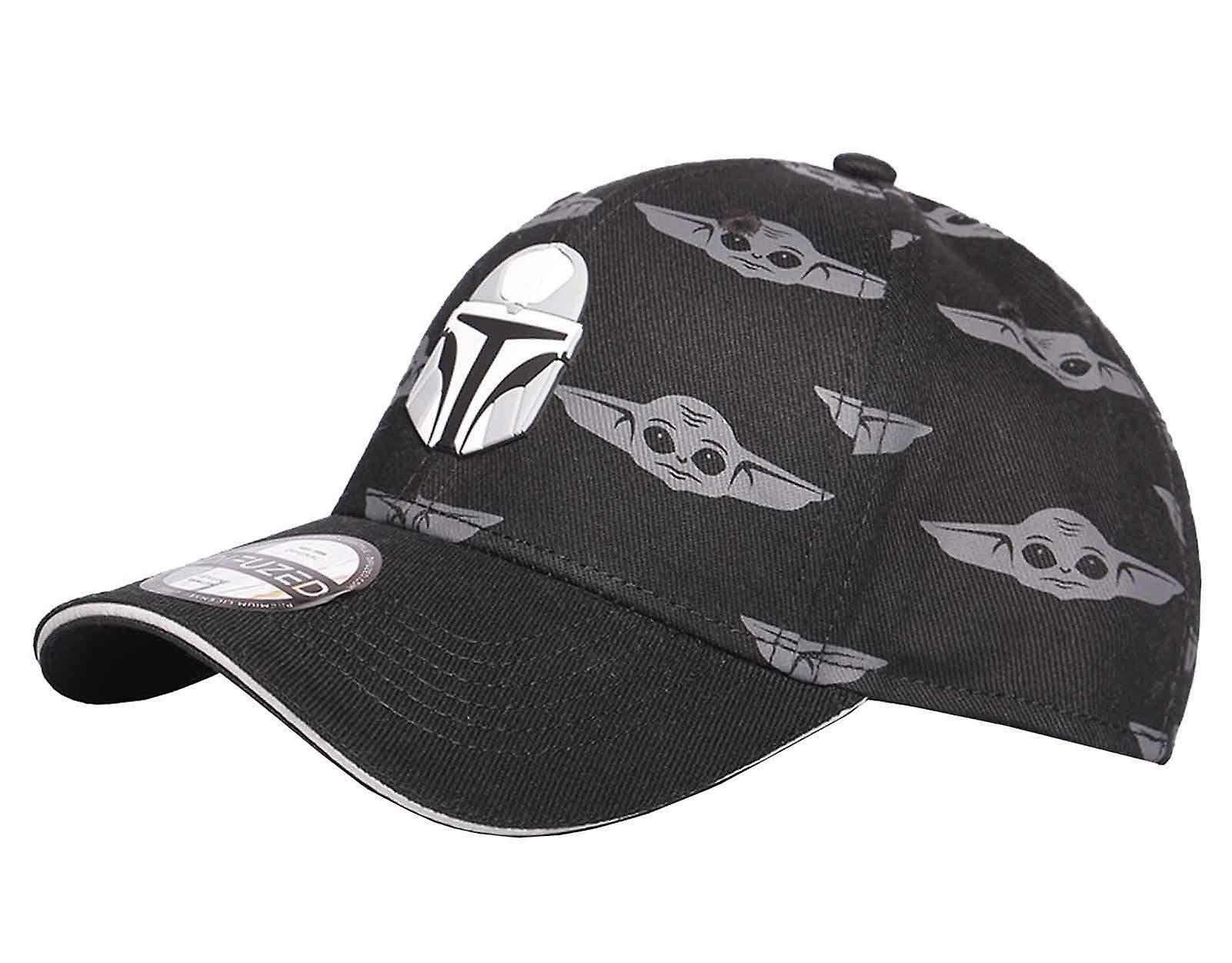 Star Wars Baseball Cap The Mandalorian Helmet new Official Black ...