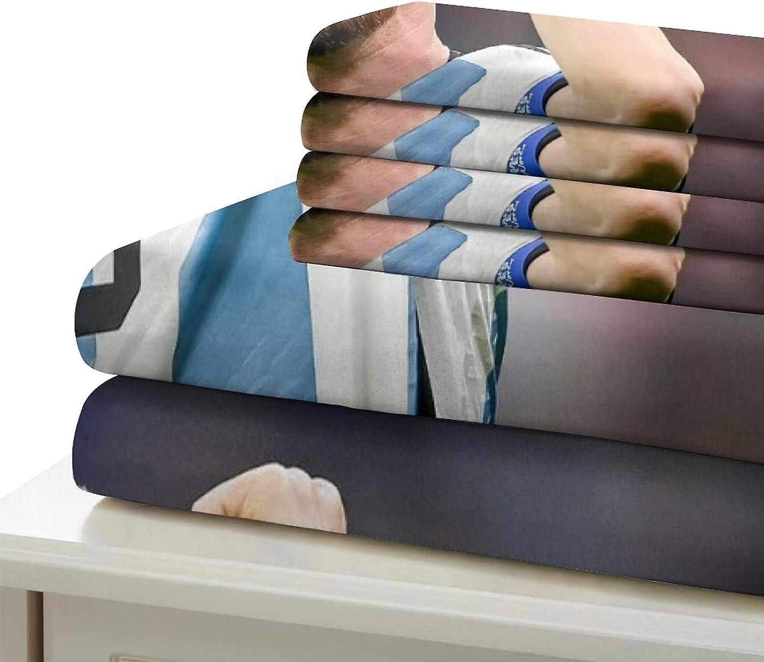 Lionel Messi 3D Digital Print Quilt Cover Bedding Sets with Creative ...