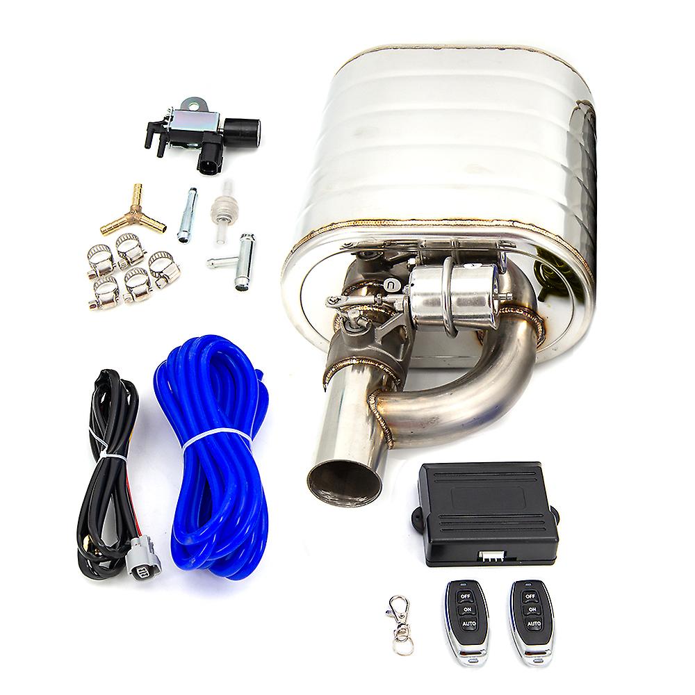 Universal Exhaust System Vacuum Valve Control Exhaust Pipe Kit Variable ...