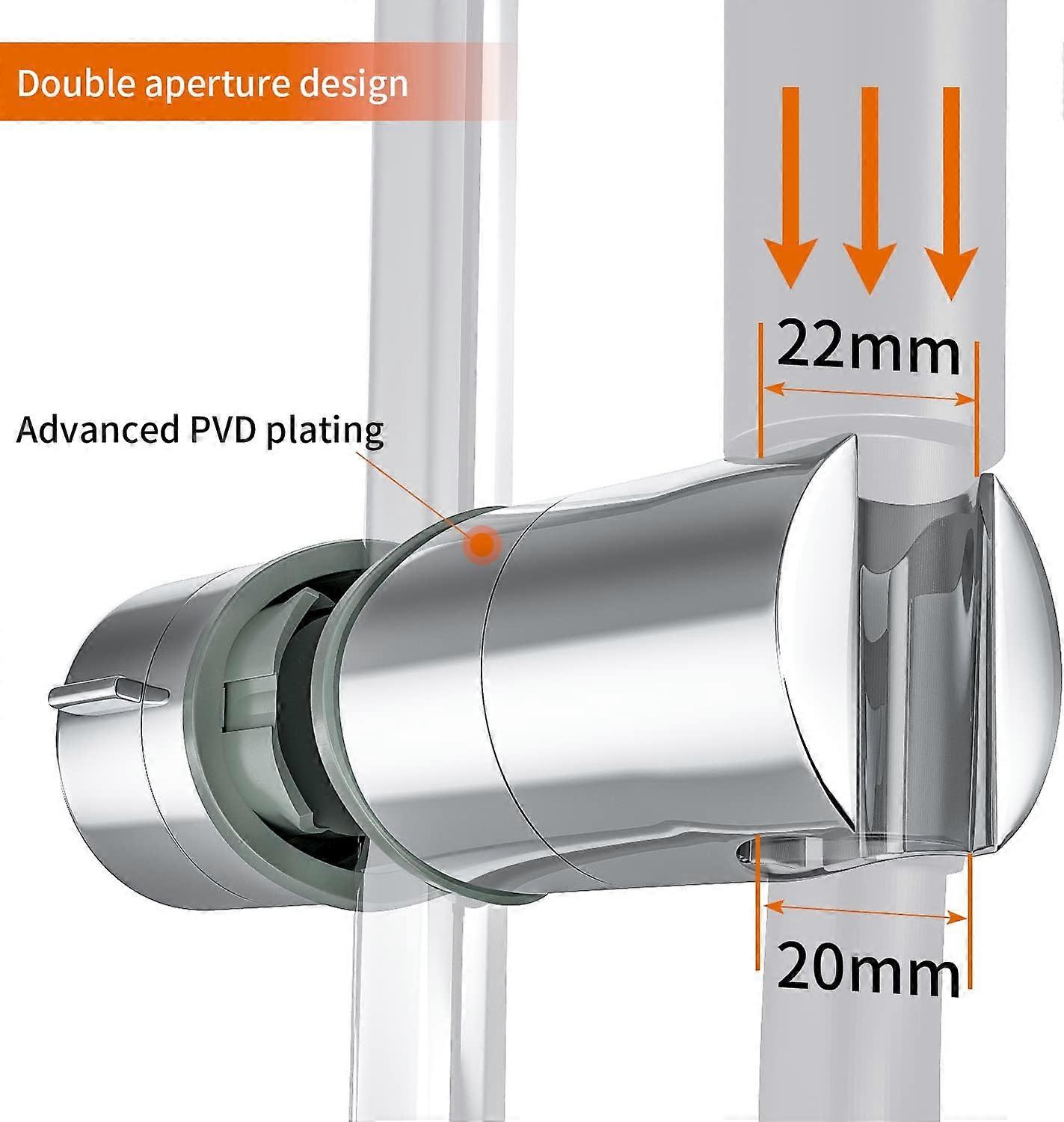 18-25MM Replaceable Universal Adjustable Hand Shower Bracket ,Shower ...