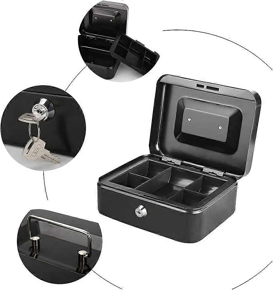 Steel Lockable Security Box, Mini Portable Safety Box, Mini Portable ...