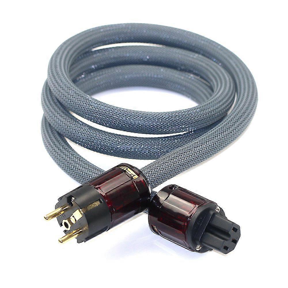 Hi-fi Furutech T1 Oxygen-free Copper HIFI Fever audio power cable EU/US ...