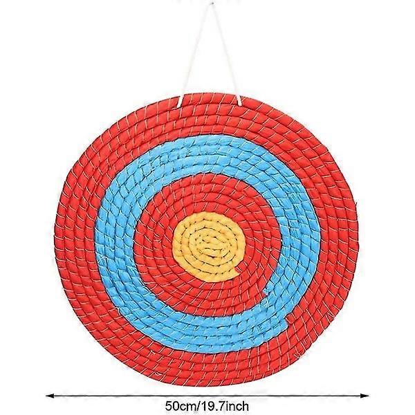 Archery Target Straw Target Handmade Bow Target Aim Prop Sports Longbow ...