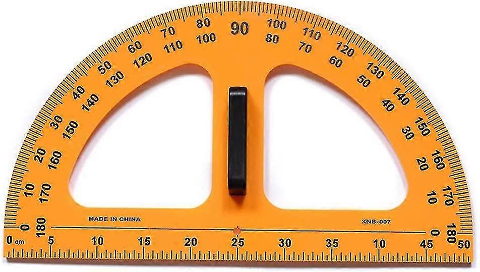 Teaching Tool Multifunction Teaching Ruler Set Triangle Protractor ...
