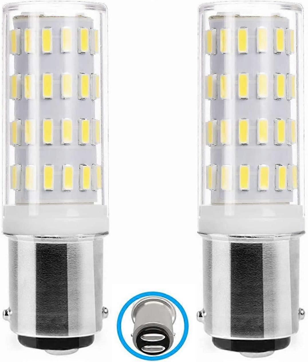 Ba15d 5W LED Bulb AC/DC 12V-24V, Bayonet Double Contact Light Bulb, 50W ...