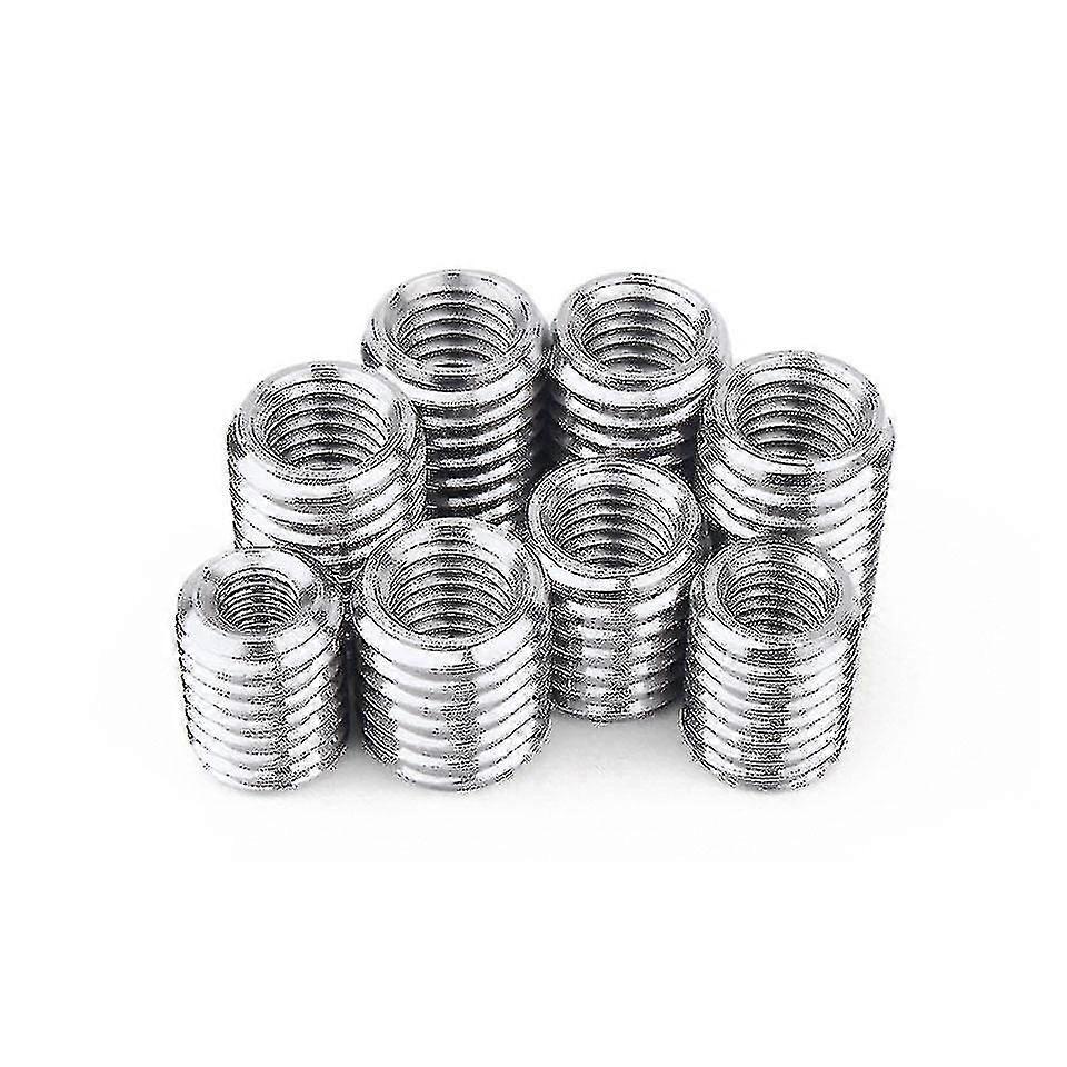 Outer M12 Inner M10 5pieces Inner Outer Threaded Hollow Tube Coupler ...