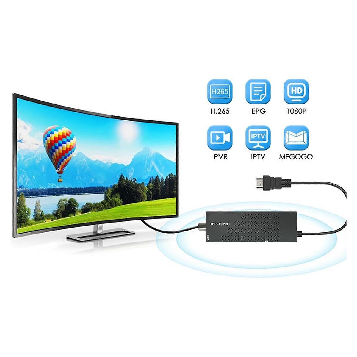 TDT HD Decoder TDT HD Compatible Tuner DVB T2 H265 HD Decoder TDT HD ...