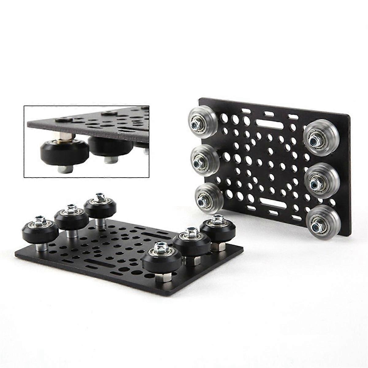 V-Slot Gantry Set 20-80mm Gantry Plate with Wheels for V-Slot Aluminum ...