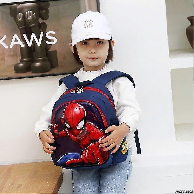 3D EVA Car children Spiderman schoolbag kindergarten schoolbag Boys and ...