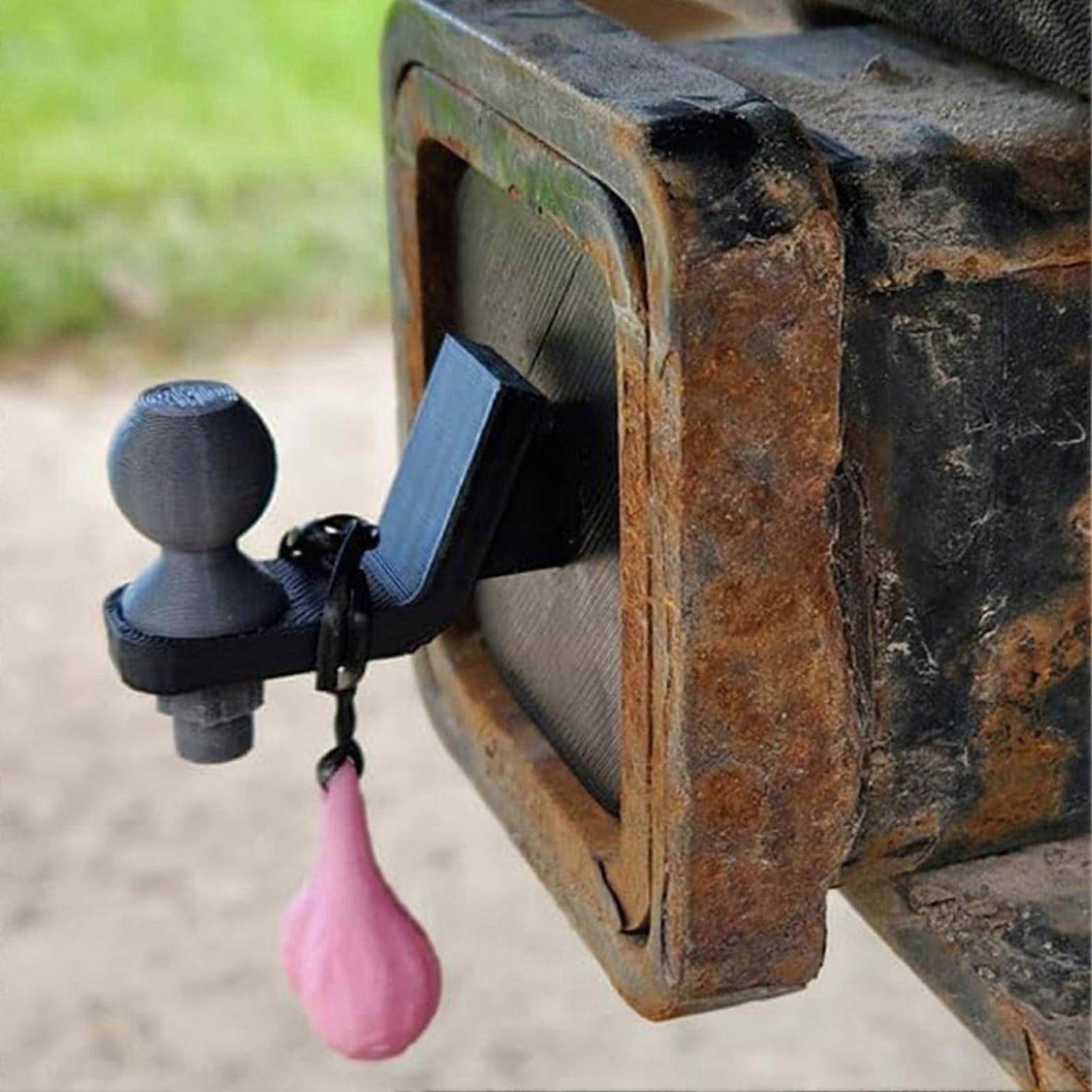 1/2Pcs Funny Trailer Hitch Cover Trailer Hook Cover with Tiny Nuts Easy ...