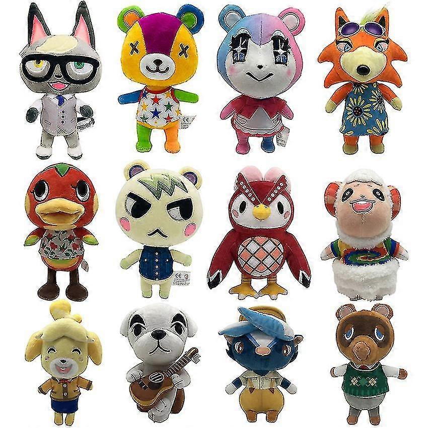 20-25cm Animal Crossing Plush Toy Stuffed Animal Figures Kk Tom Judy ...