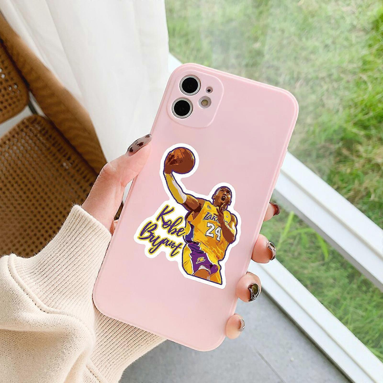 Cartoon Basketball Player Logo Stickers, Set Of 50, Waterproof And Uv ...