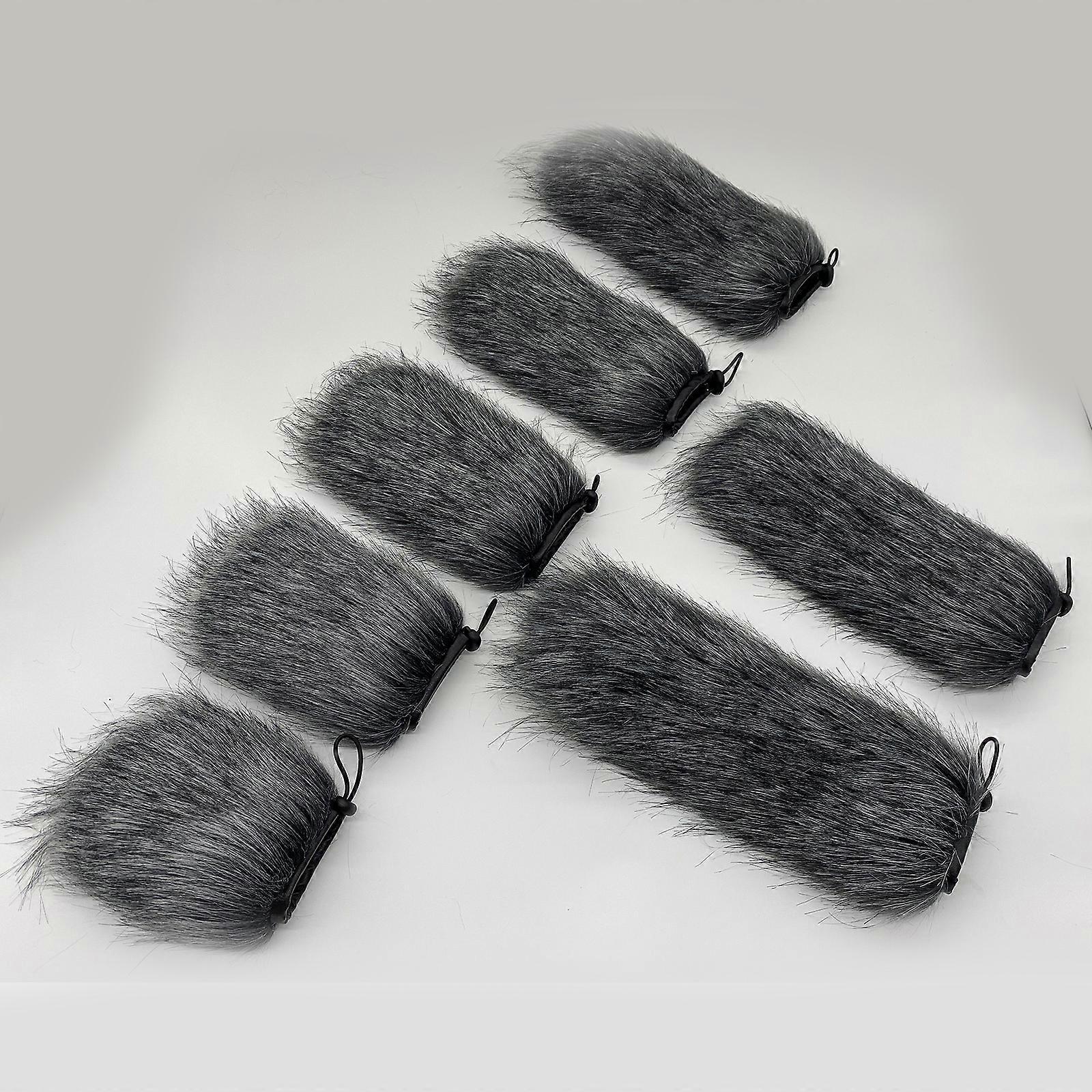 Furry Windscreen Wind Muff Microphone Windscreen Foam Cover for ...