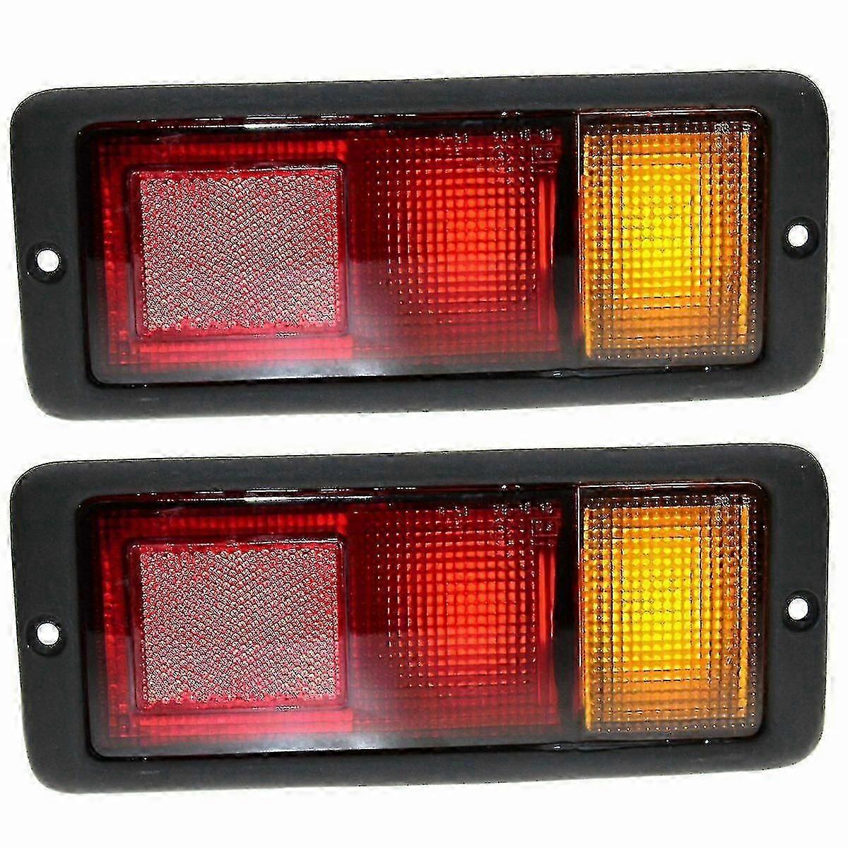 2pcs Rear Tail Light Bumper For Mitsubishi Shogun Pajero 1992-1999 ...