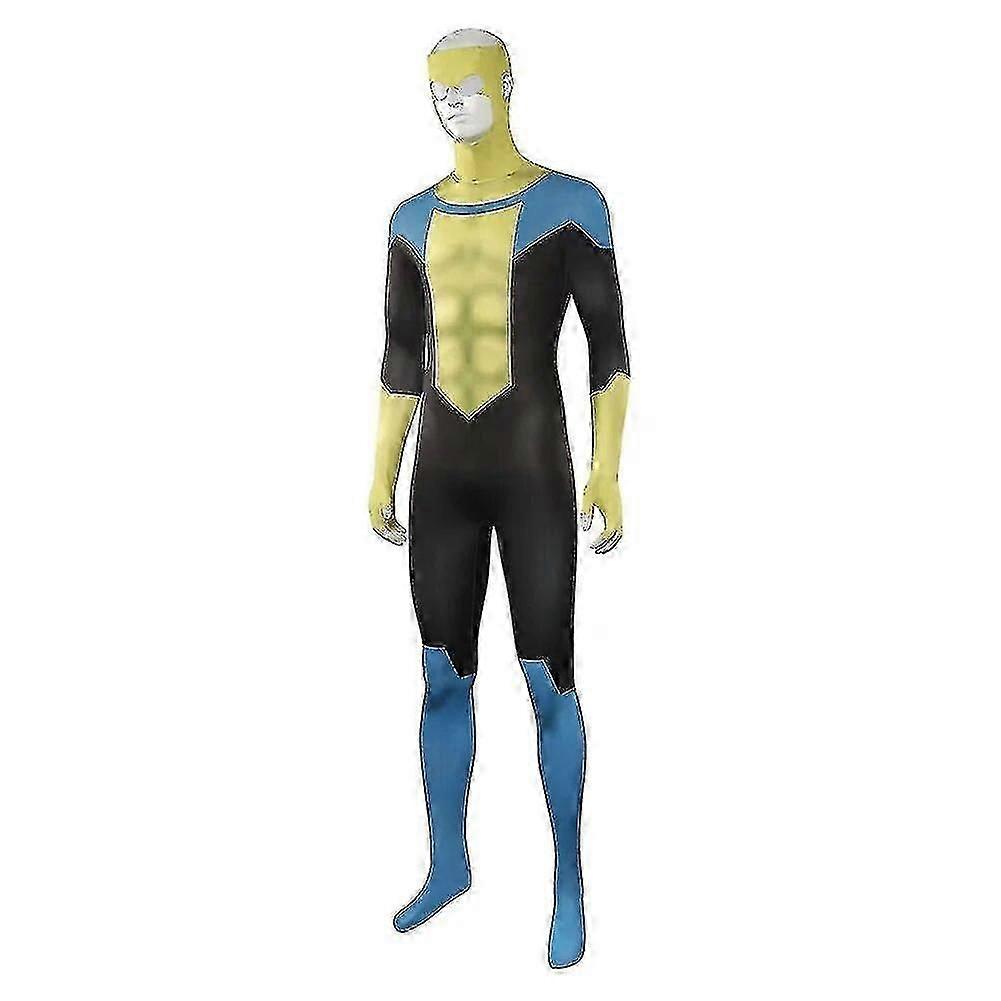 Invincible Omni Man Mark Nolan Cosplay Costume Jumpsuit Cloak Outfits ...