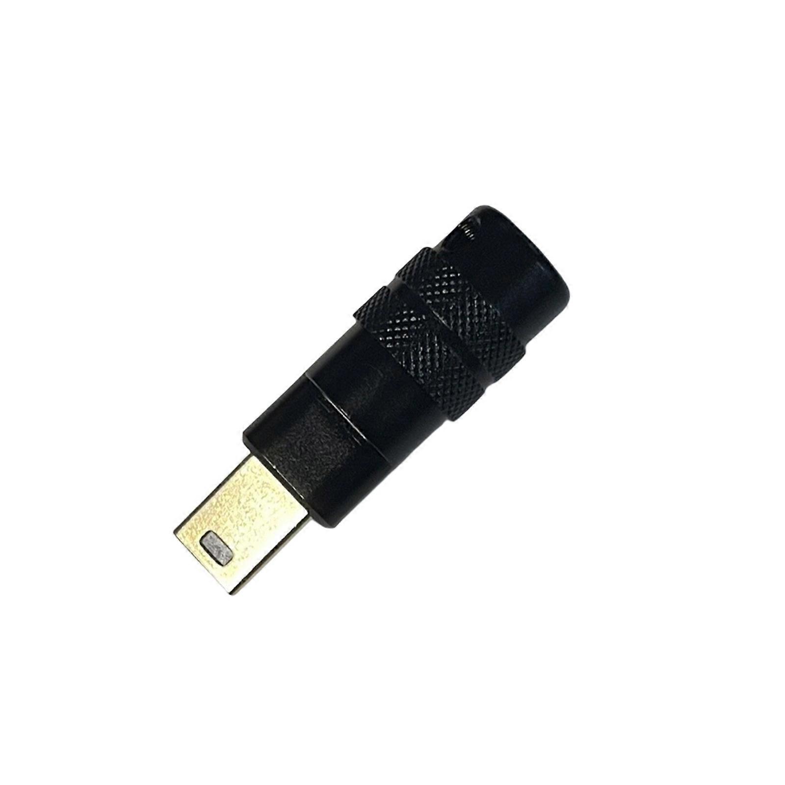 Aluminum USB 5P"in Male Socket Plug Connector Adapter Cover Solder Type ...