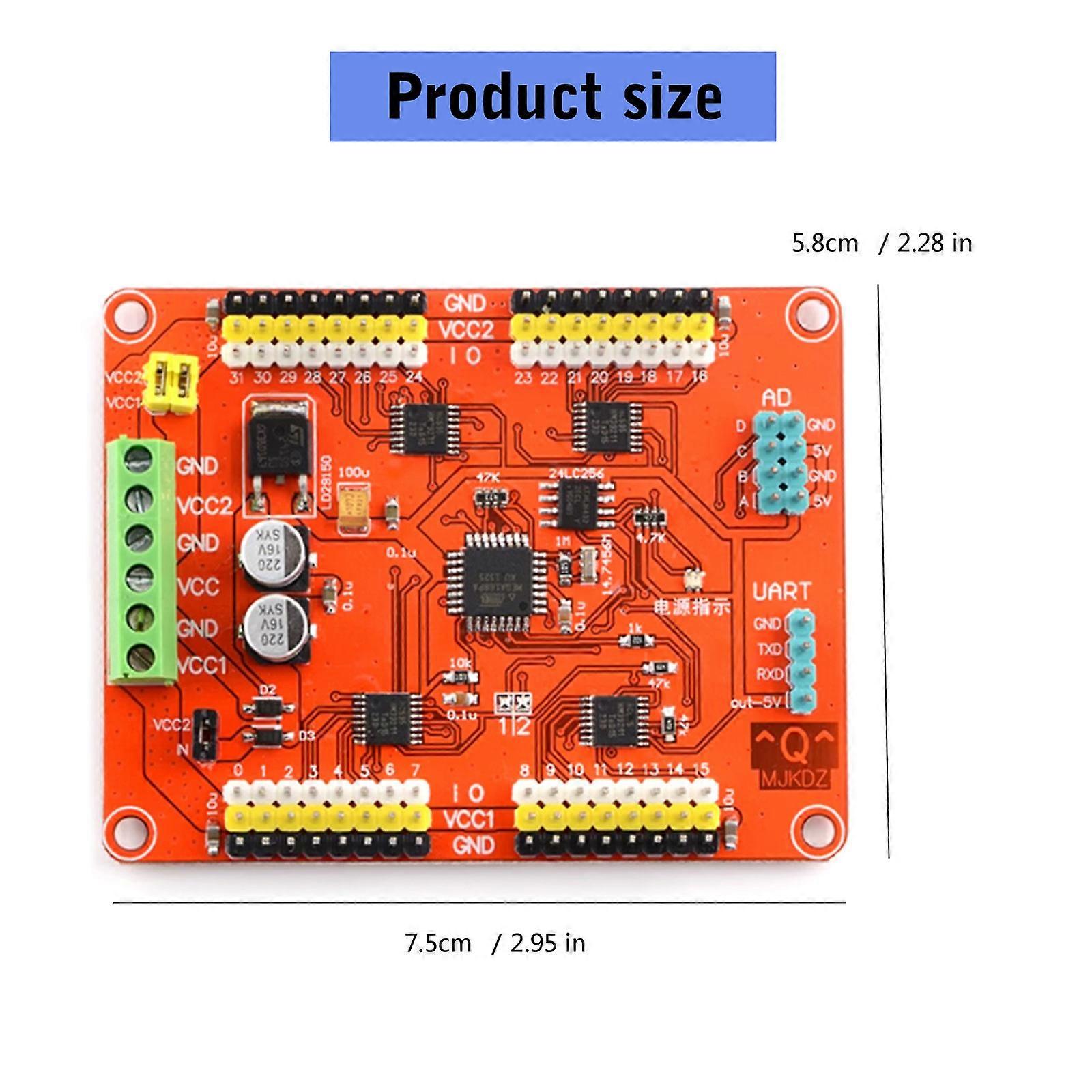 Advanced 32 Channel Servo Controller Board Servo Control Module for DIY Robotics Applications ...
